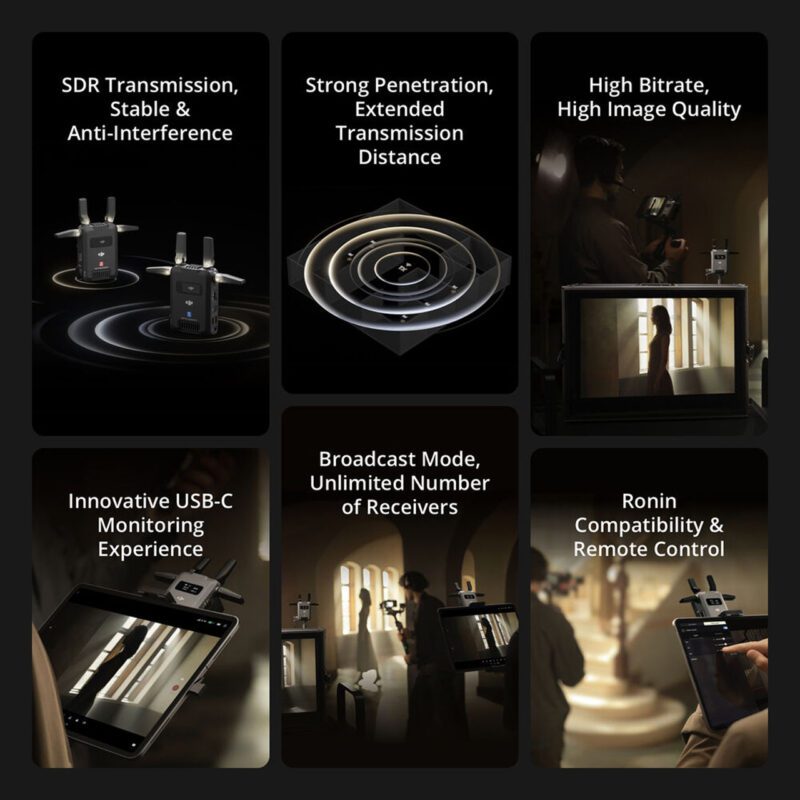 DJI SDR Wireless Video Transmission System Combo (10,000ft) – EZ Film Store