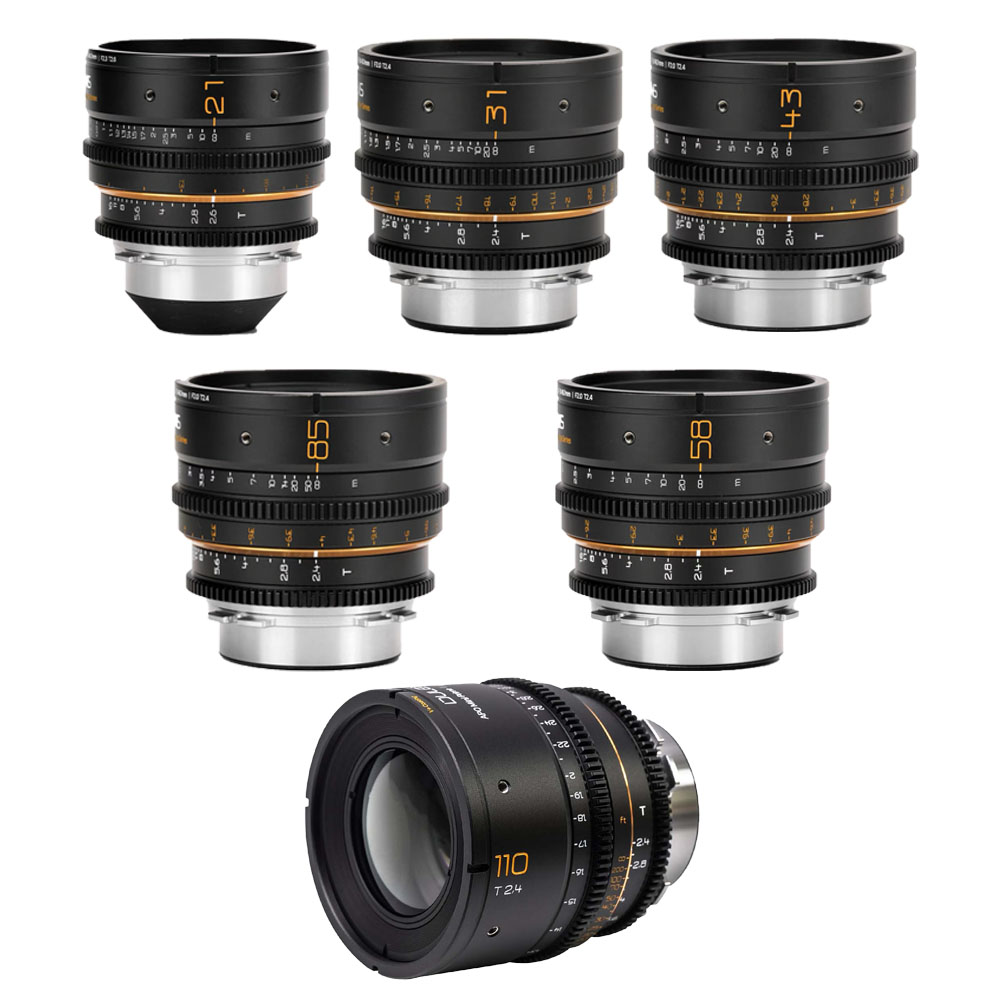 Dulens APO Mini Prime Cine Lens (6-Lens Kit) – EZ Film Store